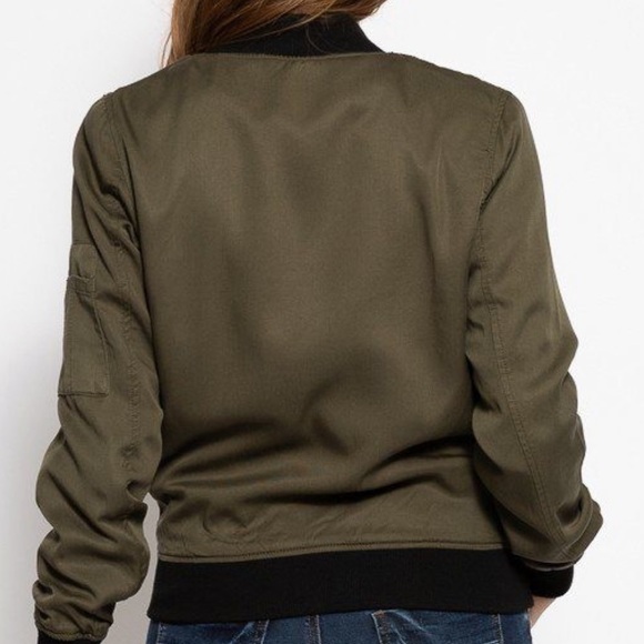 Jackets & Coats | Classic Varsity Jacket Bomber Zip Up Coat | Poshmark